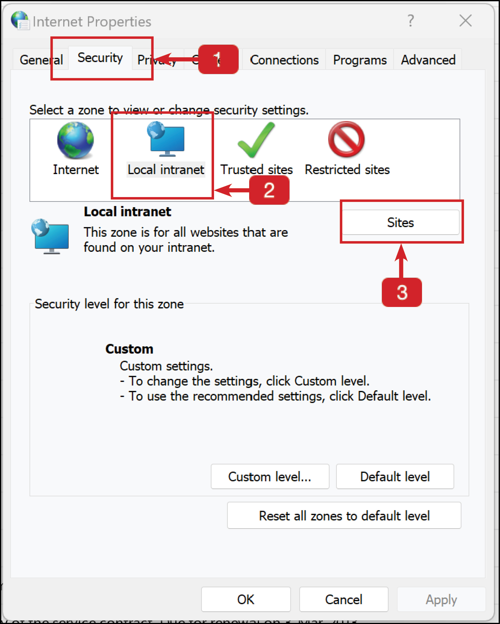 Add Webcare as a Trusted Site – Webcare Help Centre