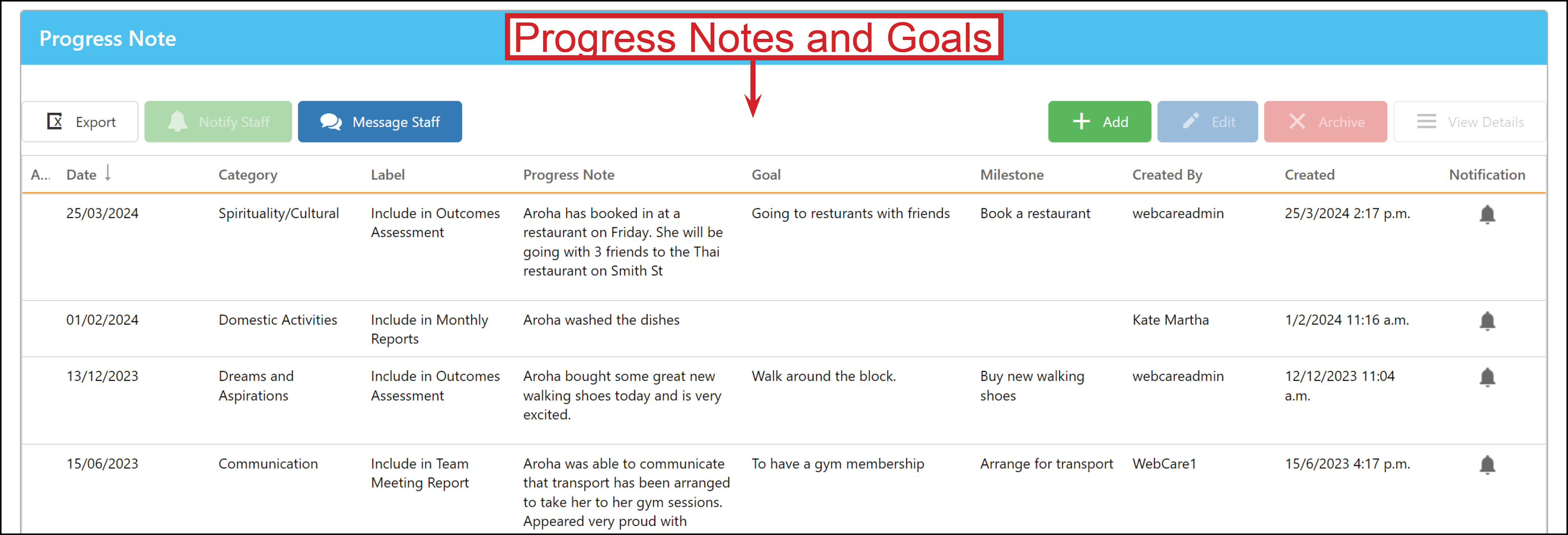 Client Dashboard – Webcare Help Centre