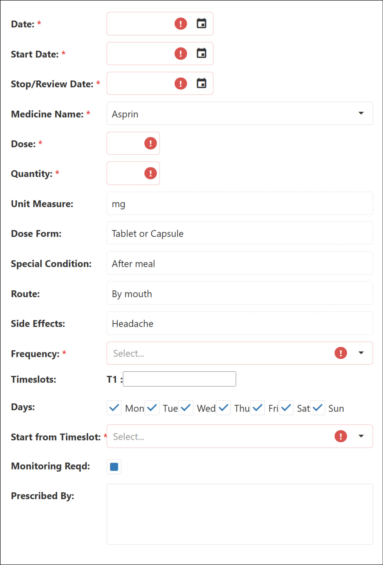 Client Medications – Webcare Help Centre