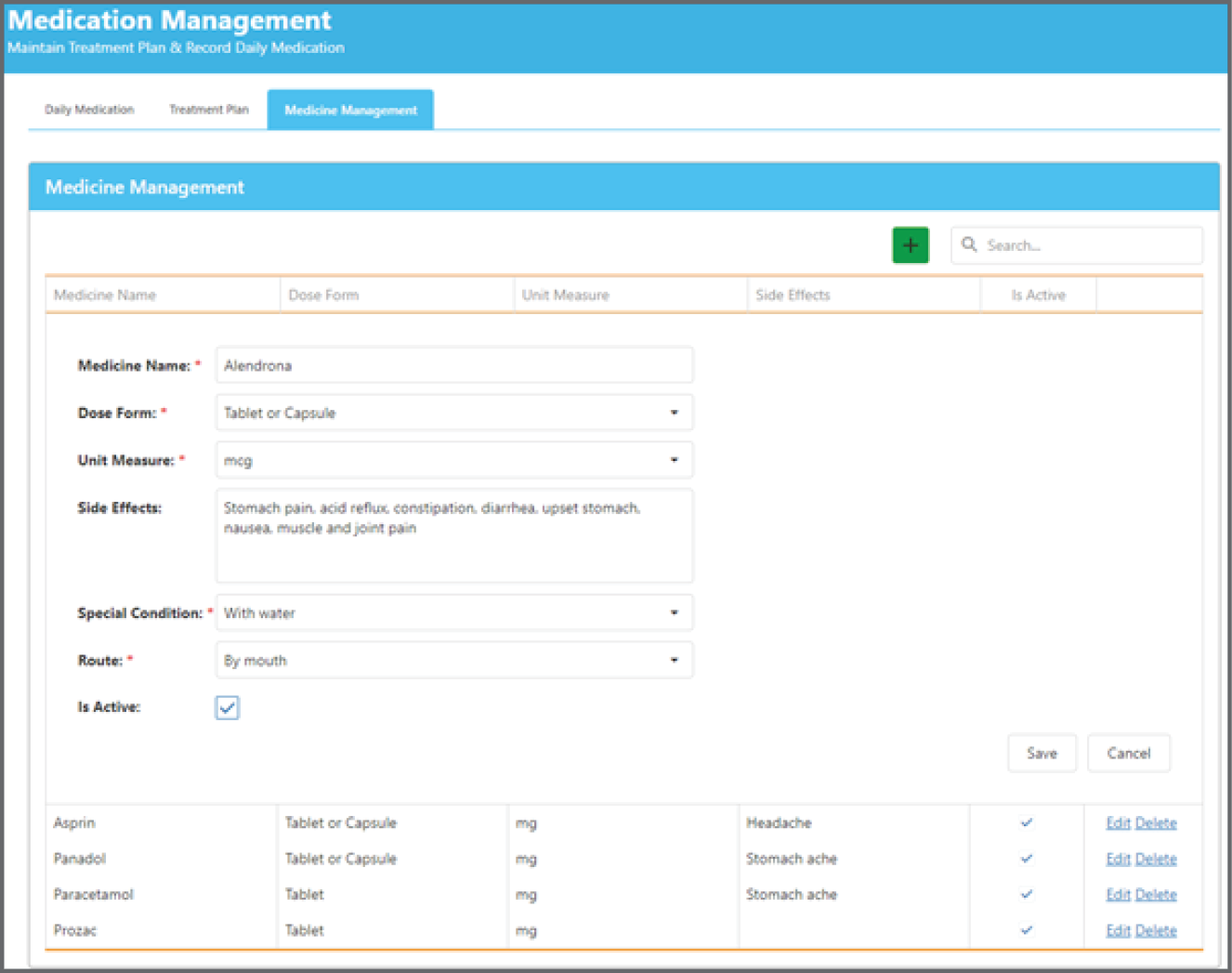 Client Medications – Webcare Help Centre