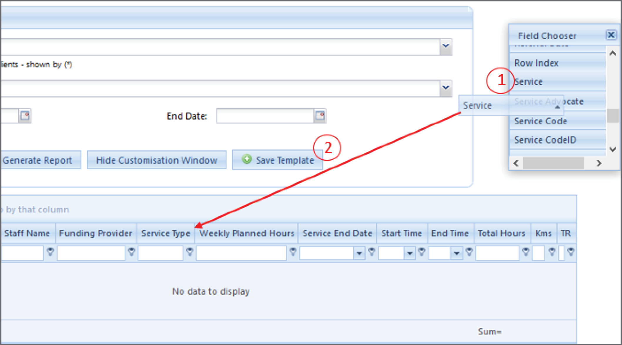 Create Custom Scheduler Report Template – Webcare Help Centre
