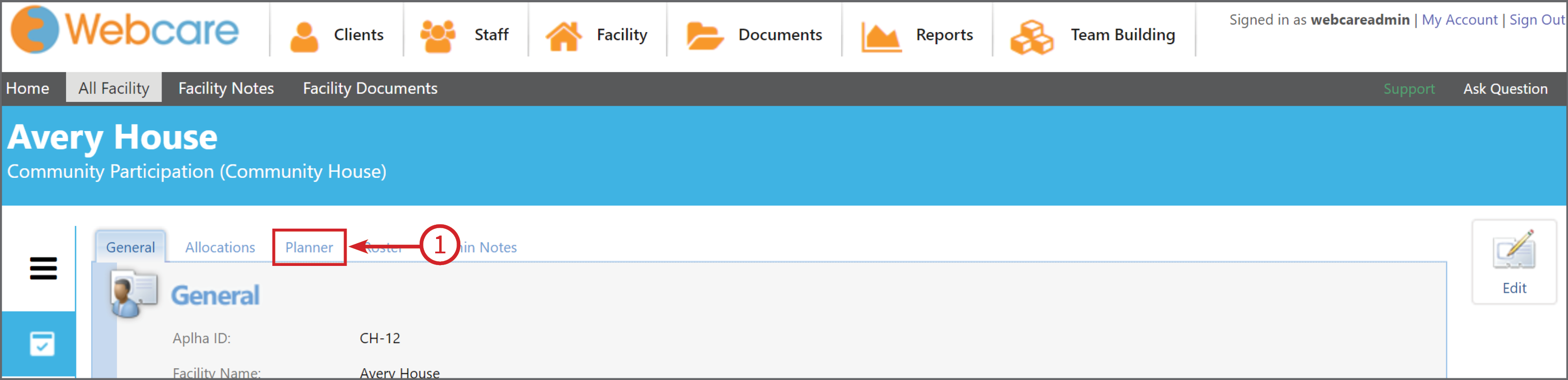 Creating a Shift and Shift Template – Webcare Help Centre
