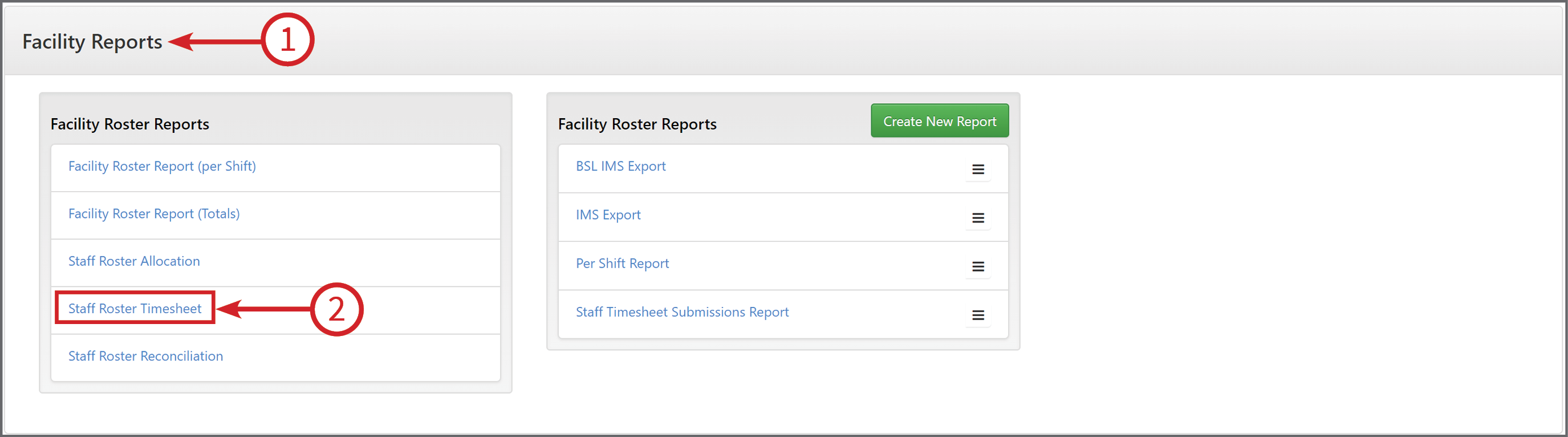 Staff Roster Timesheet - Submission/Reconciliation – Webcare Help Centre