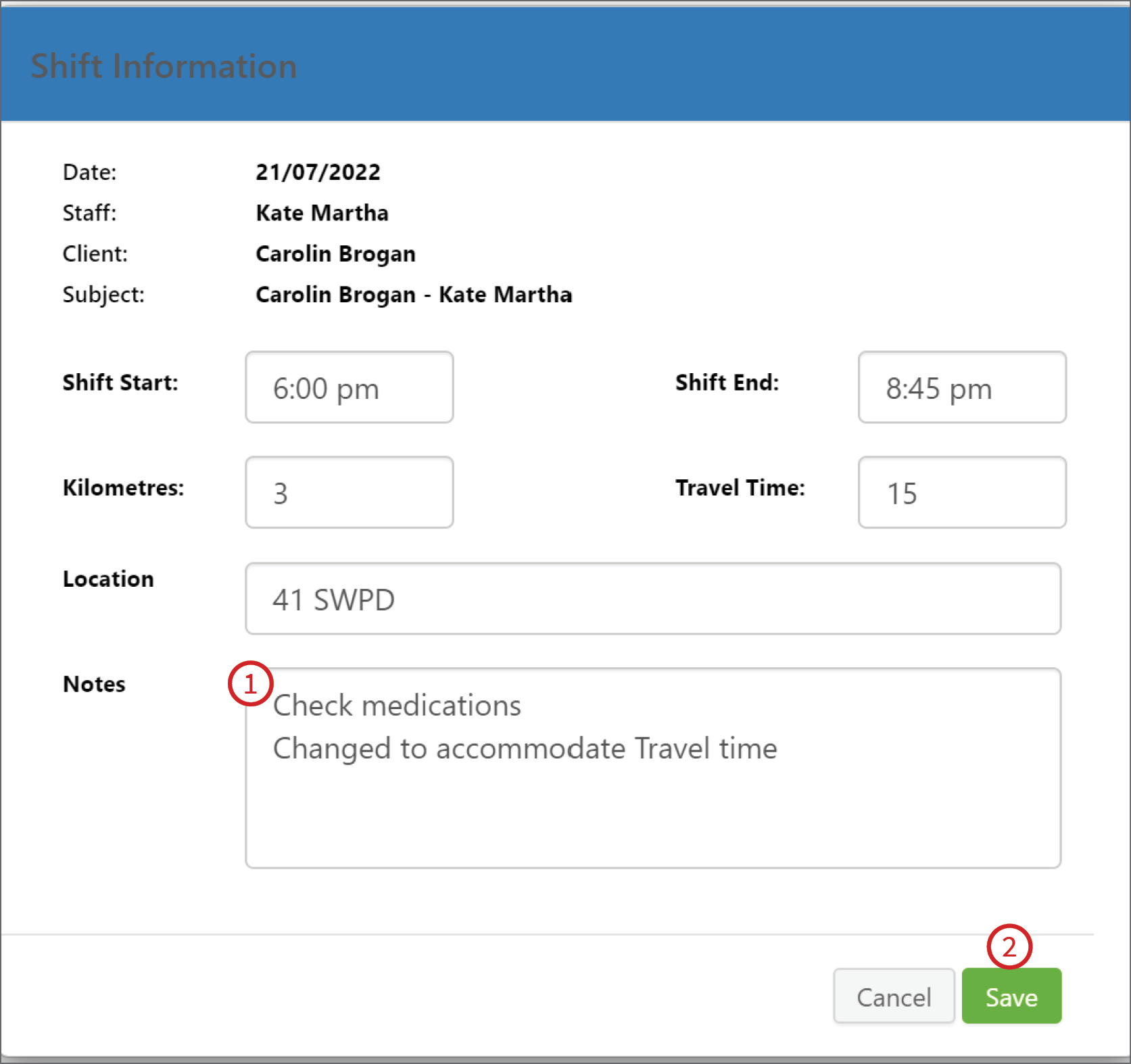 Staff Scheduler Reconciliation – Webcare Help Centre