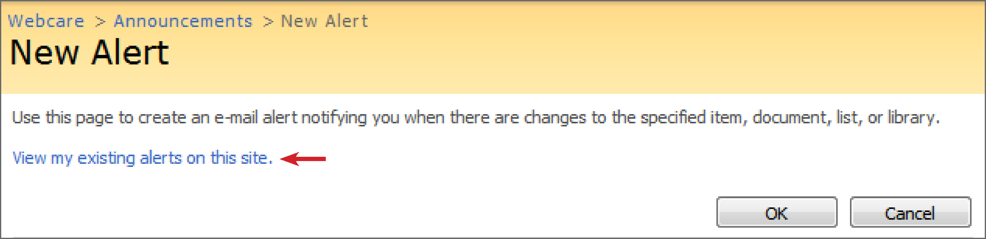 generate-email-alerts-webcare-help-centre