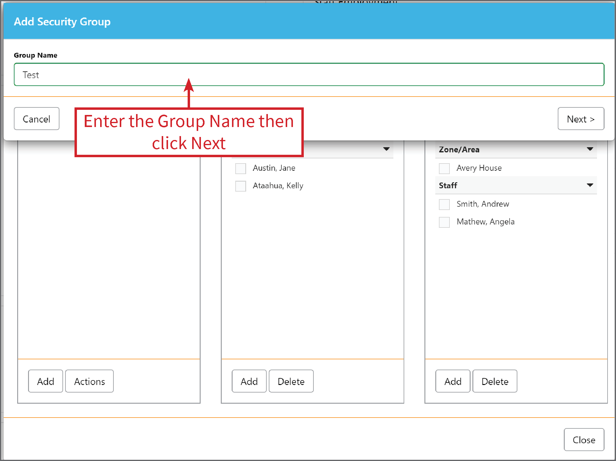 Client Security Groups – Webcare Help Centre