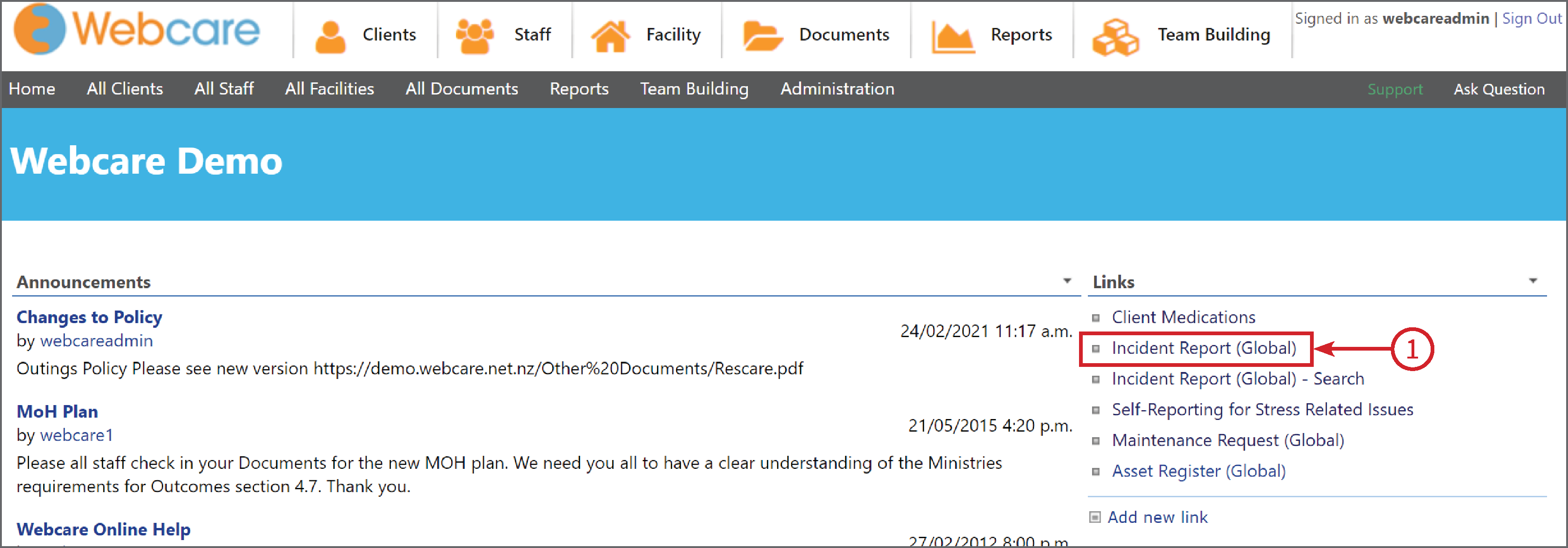 Manage View Permissions – Webcare Help Centre