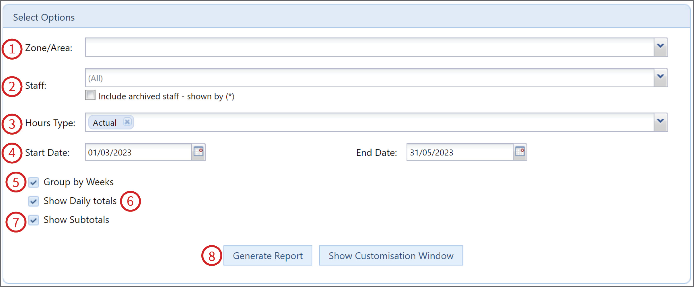 Exporting to ACE – Webcare Help Centre