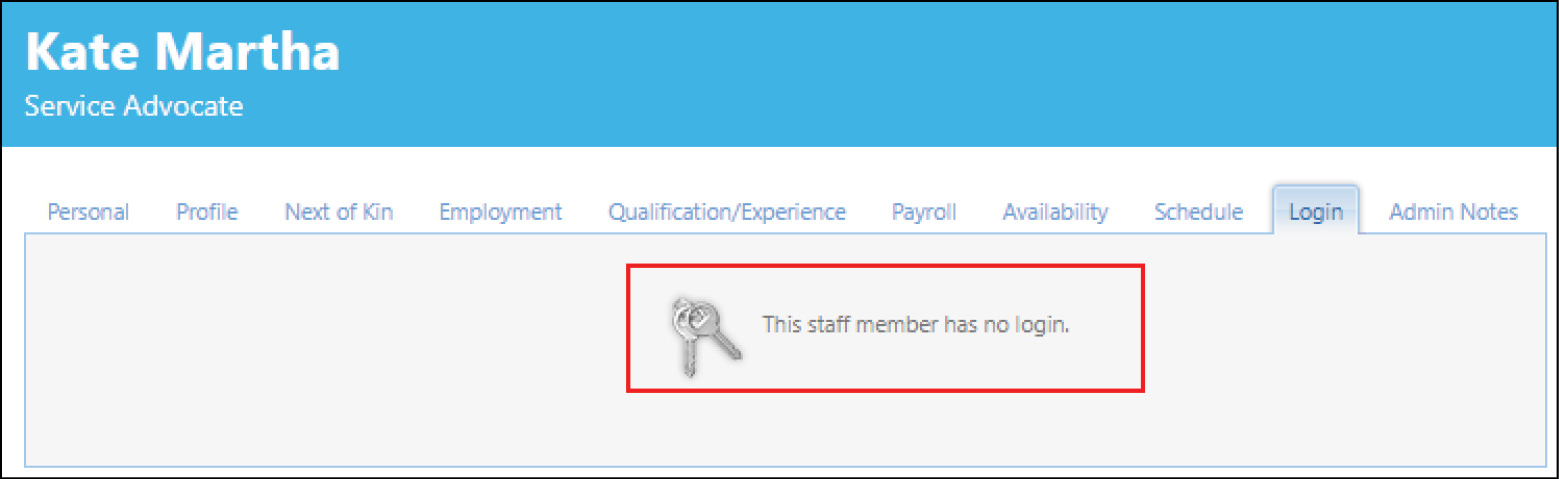 Admin - Setup Staff App Login – Webcare Help Centre