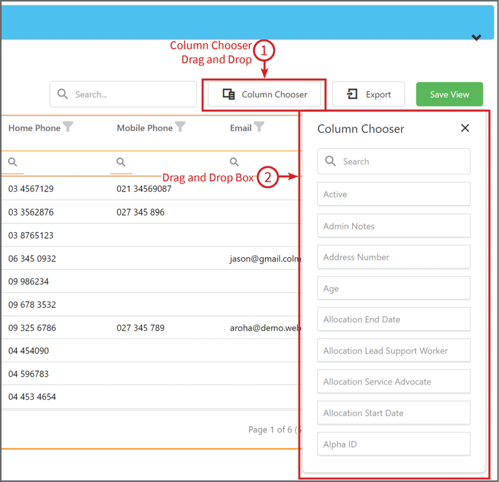 Adding and Removing Columns to a Report – Webcare Help Centre Adding and Removing Columns to a Report – Webcare Help Centre