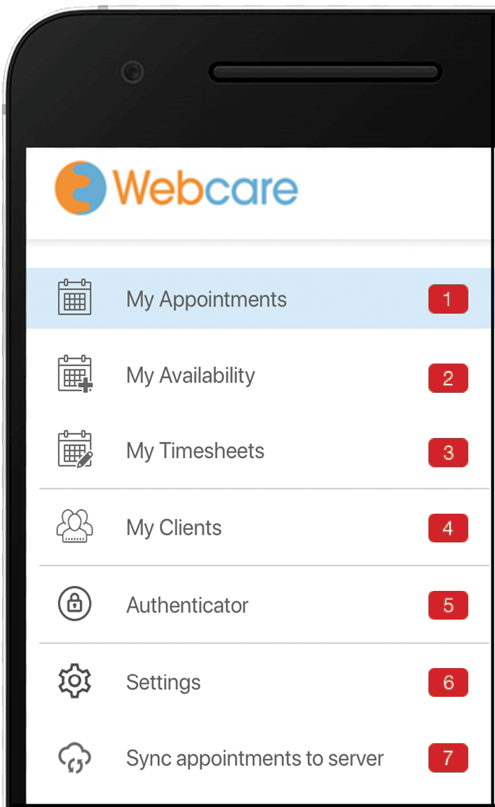 Getting Started with Mobile App – Webcare Help Centre