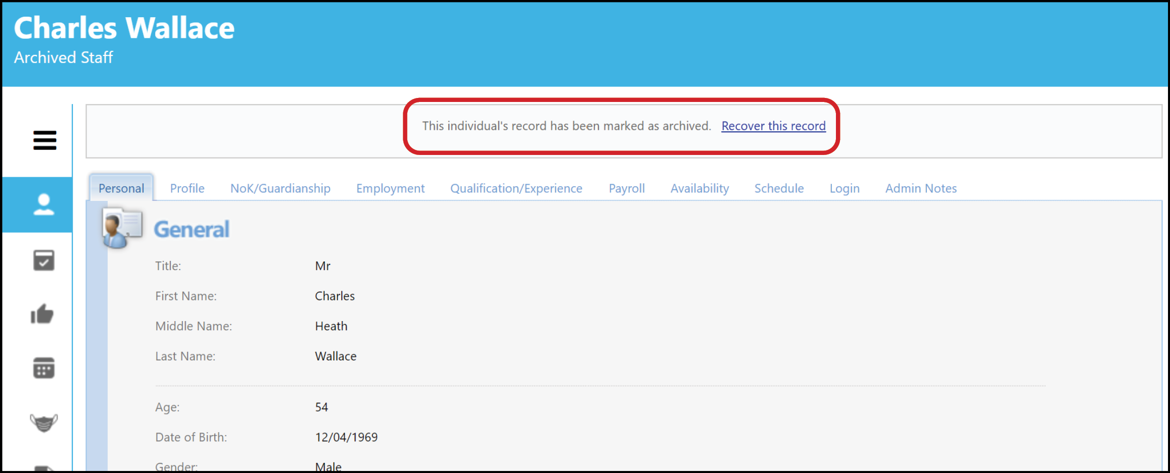 Archive Staff – Webcare Help Centre